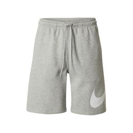 Nike Sportswear Shorts 'CLUB' Herren Gr&ouml;&szlig;e 34 graumeliert / wei&szlig;