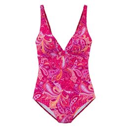 Vivance Badeanzug Damen Gr&ouml;&szlig;e XXL orange / rosa