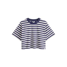 Mela T-Shirt 'JOSHNA' Damen Gr&ouml;&szlig;e XL dunkelblau / wei&szlig;