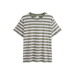 Mela T-Shirt 'Sadhil' Herren Gr&ouml;&szlig;e XL jade / wei&szlig;