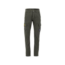 Alpha Industries Cargohose Herren Gr&ouml;&szlig;e 38 navy / gelb / grau / khaki
