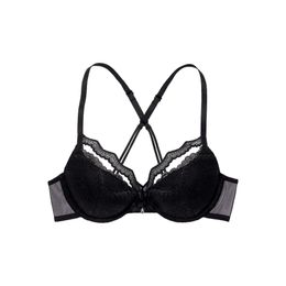 Petite Fleur Gold BH Damen Gr&ouml;&szlig;e 85 schwarz