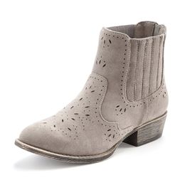 Lascana Stiefelette Damen Gr&ouml;&szlig;e 38 grau Winterschuhe