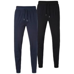 Le Jogger Schlafhose Herren Gr&ouml;&szlig;e S navy / schwarz