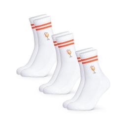 Occulto Athletic Socks 'Summer' female White size 43-46