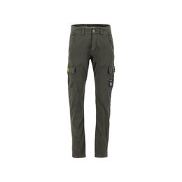 Alpha Industries Cargohose Herren Gr&ouml;&szlig;e 38 navy / gelb / grau / khaki