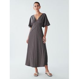 St Mrlo Dress 'Palm' female Brown size 18
