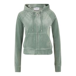 Juicy Couture Tall Zip-Up Hoodie 'MADISON' female Green size XL