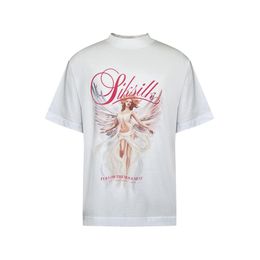 SikSilk Shirt 'Engel' male White size XXL