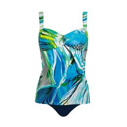 Sunflair Tankini Damen Größe L blau / türkis / grün / weiß