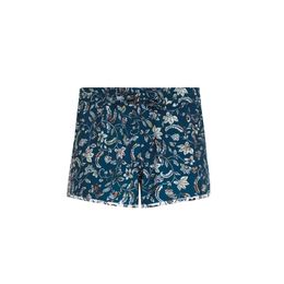 Olympia Shorts Damen Gr&ouml;&szlig;e 36 nachtblau / cognac / apfel / wei&szlig;