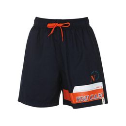 wavebreaker Badeshorts Jungen Gr&ouml;&szlig;e 104 nachtblau / orange / wei&szlig;