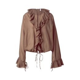 WEEKDAY Blouse 'Dea' female Brown size M