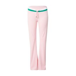 Juicy Couture Hose Damen Gr&ouml;&szlig;e 32 gr&uuml;n / rosa / wei&szlig;