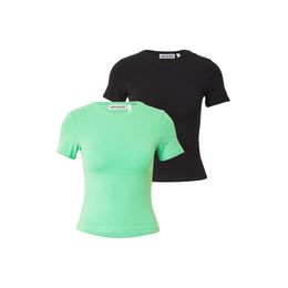 WEEKDAY Shirt female Green, Black size S