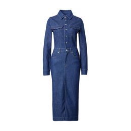 7 For All Mankind Kleid 'Halona' Damen Gr&ouml;&szlig;e 34 blue denim Winterkleid