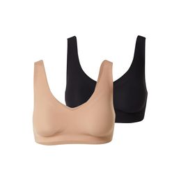 Sloggi Bra 'ZERO Feel 2.0' female Brown, Black size XL