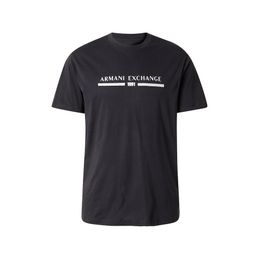 Armani Exchange T-Shirt Herren Größe L navy / weiß