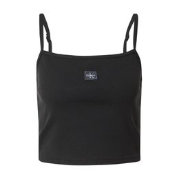 Calvin Klein Jeans Top Damen Gr&ouml;&szlig;e L schwarz