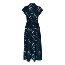 Véro Moda VERO MODA Kleid 'VMNEWHALLIE' Damen Größe 36 blau / nachtblau / grün / rosa Winterkleid