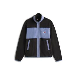 Tommy Jeans Fleecejacke Herren Gr&ouml;&szlig;e XL taubenblau / schwarz
