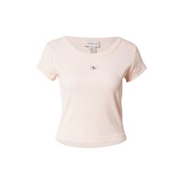 Calvin Klein Jeans T-Shirt Damen Gr&ouml;&szlig;e XS puder
