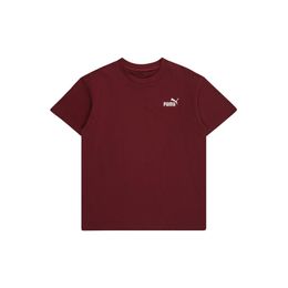 Puma T-Shirt 'Ess No. 1' Jungen Gr&ouml;&szlig;e 152 karminrot