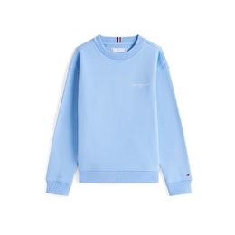 Tommy Hilfiger Sweatshirt Jungen Gr&ouml;&szlig;e 164 himmelblau / wei&szlig;