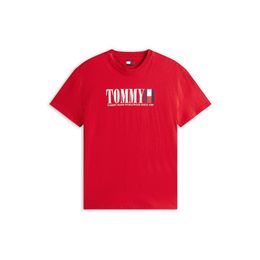 Tommy Jeans Shirt male Red size S