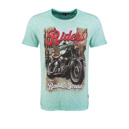 Key Largo T-Shirt 'Tour' Herren Gr&ouml;&szlig;e XXL mint / mischfarben