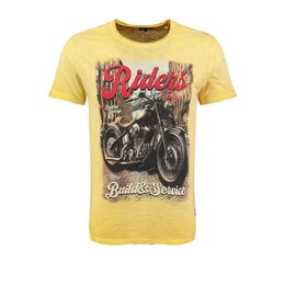 Key Largo Shirt 'Tour' male Yellow size M