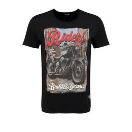 Key Largo Shirt 'Tour' male Black size XXL