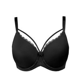 SugarShape Bra 'Pure Conscious Strappy' female Black size 100