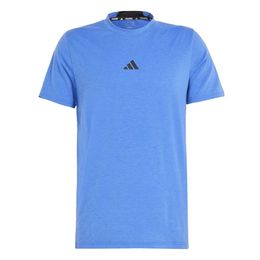 adidas Performance Performance Shirt 'Designed for Training Workout' male Blue size XXL