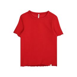Only Mini T-Shirt 'KMGTRINNY' M&auml;dchen Gr&ouml;&szlig;e 122 rot