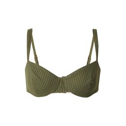 Hunkemöller Hunkemöller Bikini Top 'Cairo' female Green size 70