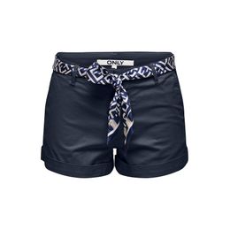 Only Shorts 'ONLEvelyn' Damen Größe 40 marine / navy / weiß