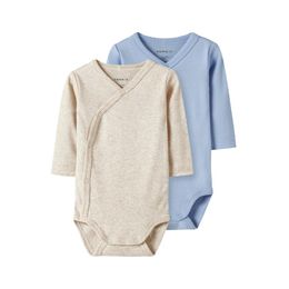 name it Romper/Bodysuit kids Beige, Blue size 56