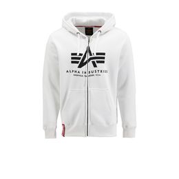 Alpha Industries Sweatjacke Herren Größe M schwarz / weiß