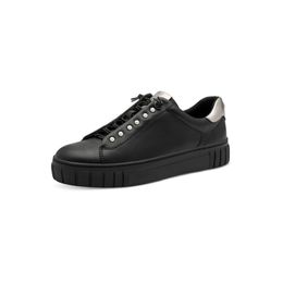 Marco Tozzi Sneaker Damen Größe 38 schwarz / silber