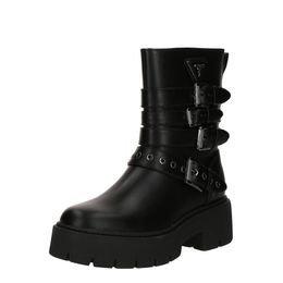 Guess Boots 'SALVO' Damen Gr&ouml;&szlig;e 37 schwarz / silber Winterschuhe