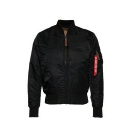 Alpha Industries Jacke 'MA-1 VF 59' Herren Größe L rot / schwarz