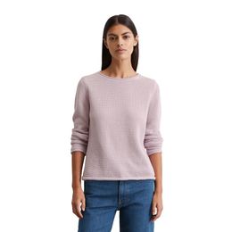 Marc O'Polo MARC O'POLO Rundhalspullover mit gerollten Kanten an Rundhalsausschnitt, Ärmelabschluss und Saum pale lilac XS XS Hochwertiger Strickpullover von...