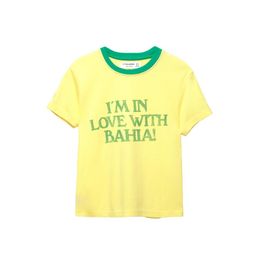 Pull&Bear Pull&bear Shirt 'BRASIL' female Yellow size XL
