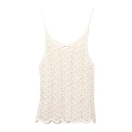 Pull&Bear Pull&Bear Top Damen Gr&ouml;&szlig;e L ecru