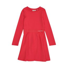 Calvin Klein Jeans Kleid M&auml;dchen Gr&ouml;&szlig;e 140 rot