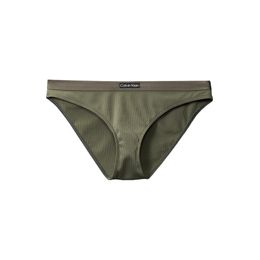 Calvin Klein Swimwear Bikinihose Damen Gr&ouml;&szlig;e L oliv / schwarz / wei&szlig;