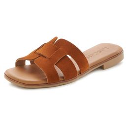 Lascana Pantolette Damen Gr&ouml;&szlig;e 39 camel