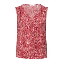 s.Oliver Bluse Damen Größe M rot / weiß