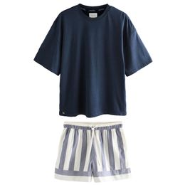 next Short Pajama Set female Blue size 10